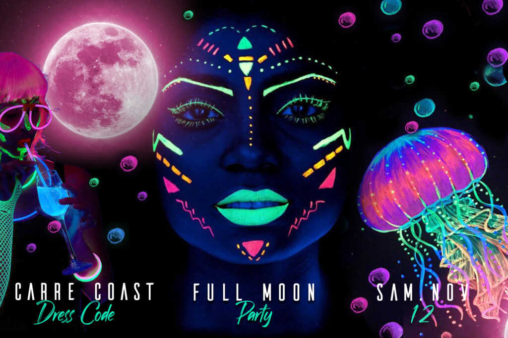 Soirée FULL MOON PARTY à Biarritz | Carré Coast